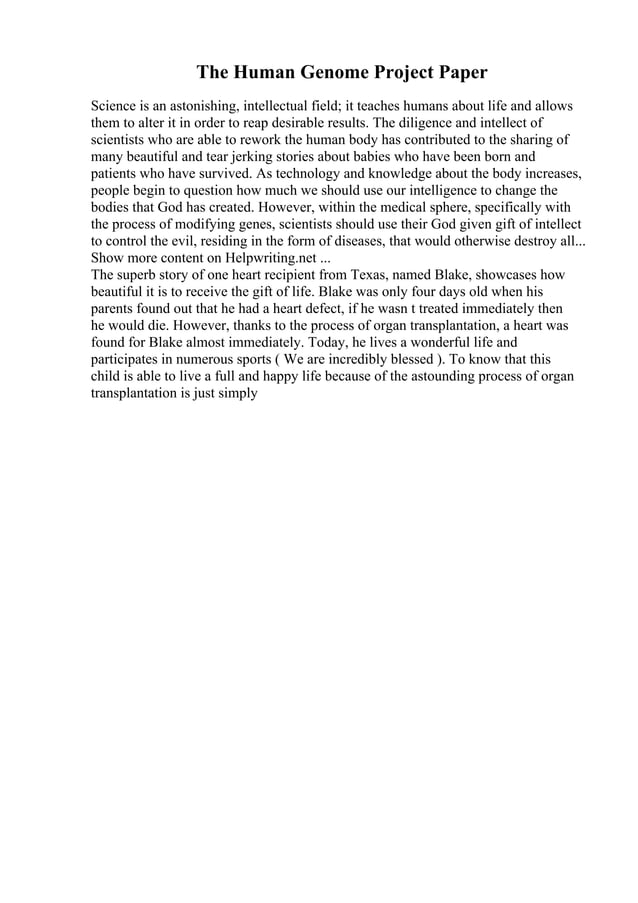 Process Essay Example Paper.pdfProcess Essay Example Paper | PDF