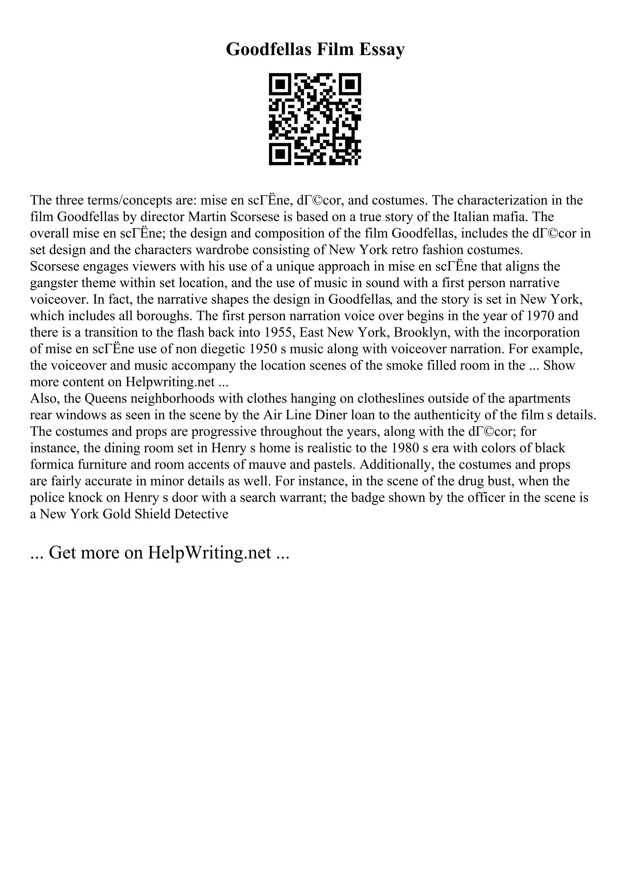 Process Essay Examples College | PDF