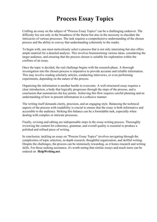 Process Essay Topics.pdf