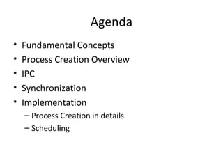 Processes and Threads in Windows Vista | PPT