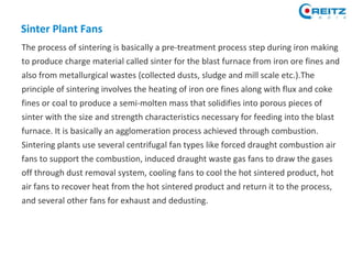 Process Fans in Iron and Steel Industry | PPT