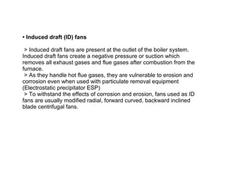 Process Fans Used in Power Plants | PPT