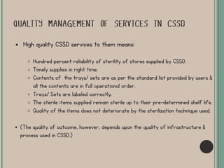Process flow, CSSD IS A SERVICE UNIT IN A HOSPITAL | PDF