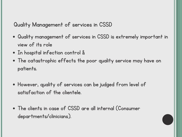 Process flow, CSSD IS A SERVICE UNIT IN A HOSPITAL | PDF