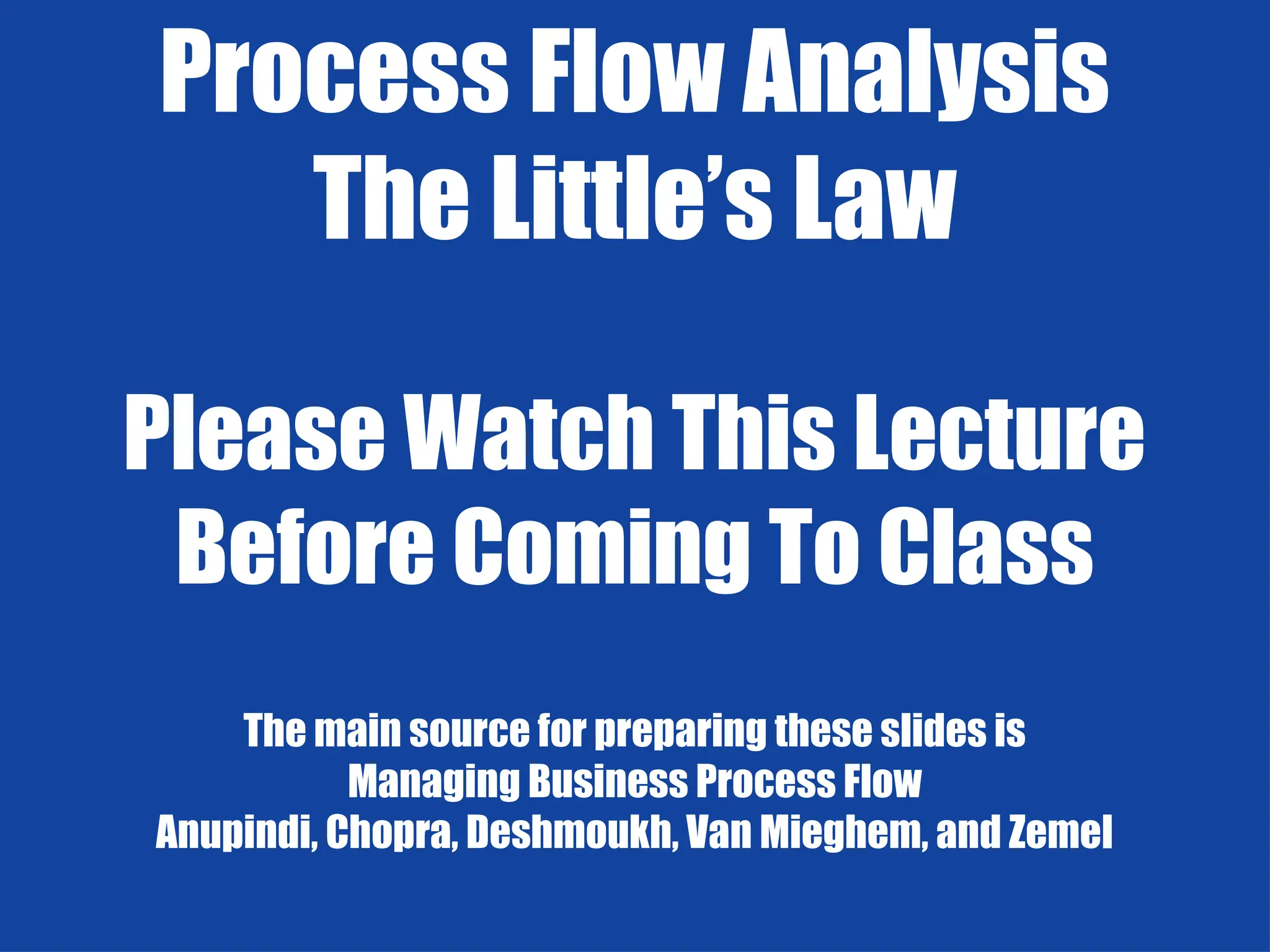 Process flow analysis Basics define.pptx