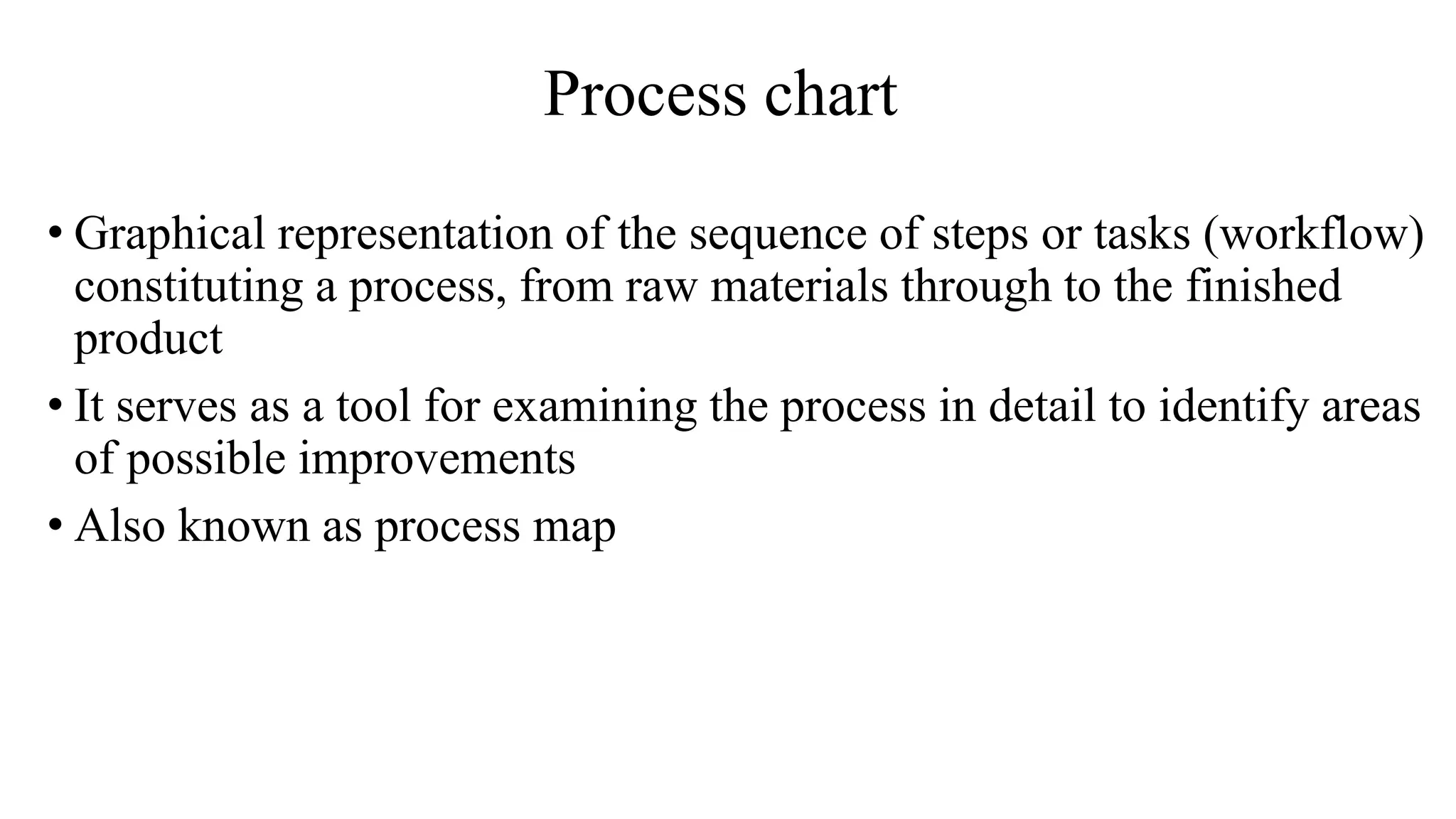 Process flow and process chart | PPTX | Logistics | Business