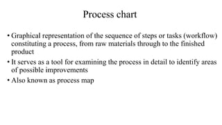 Process flow and process chart | PPTX