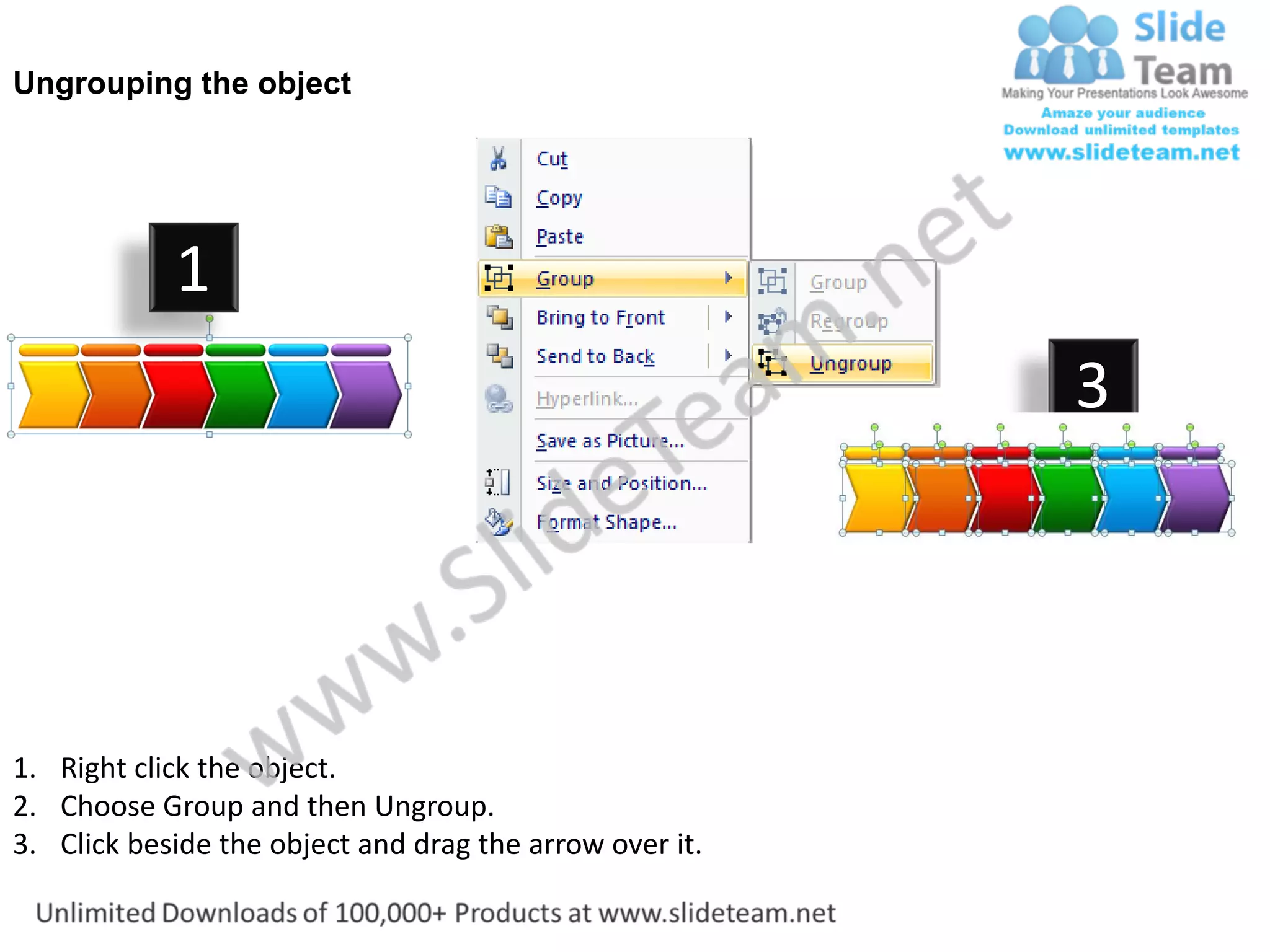 Process flow chart 6 stages powerpoint templates 0712 | PDF