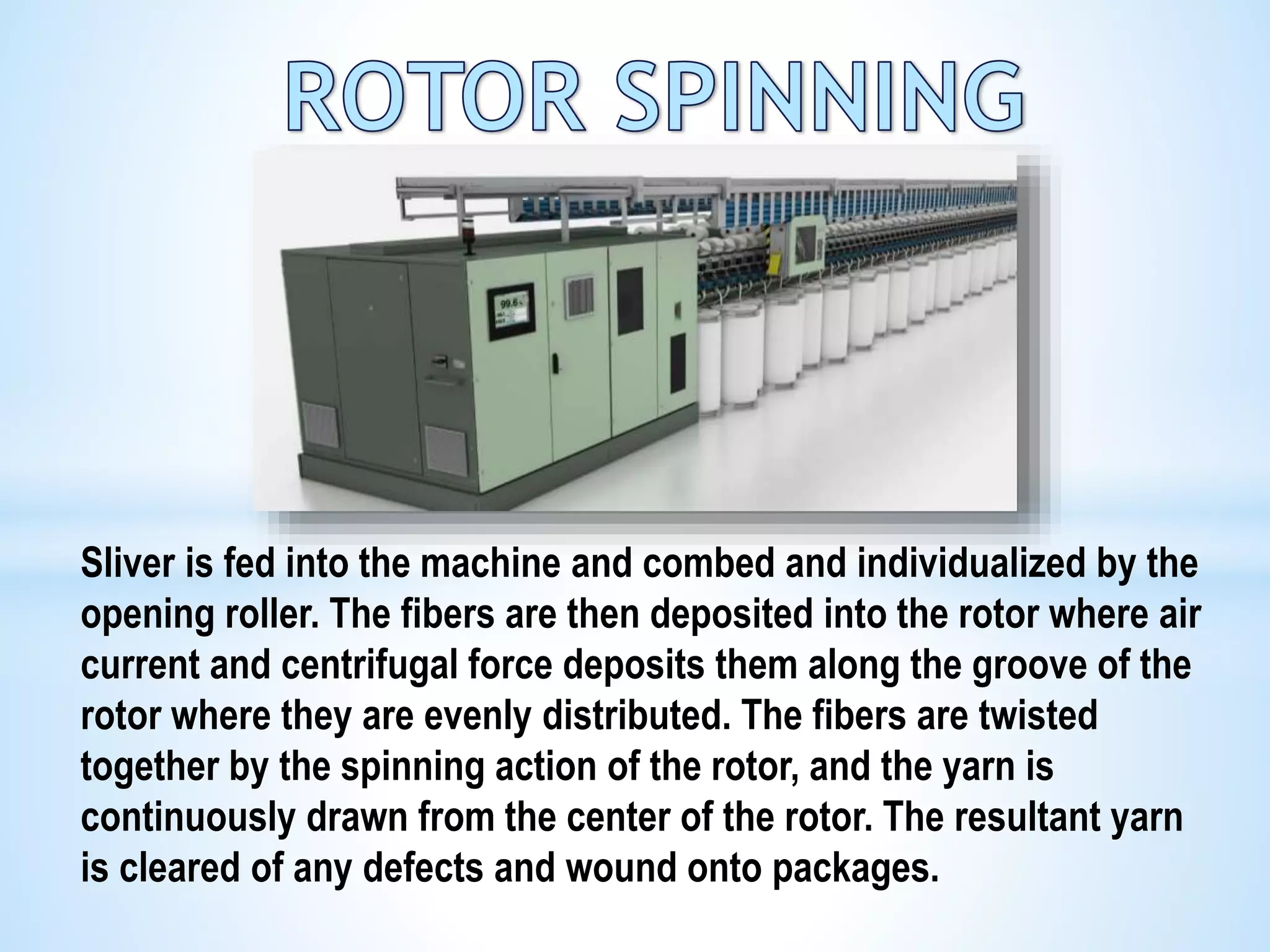 PROCESS FLOWCHART OF ROTOR SPINNING.pptx