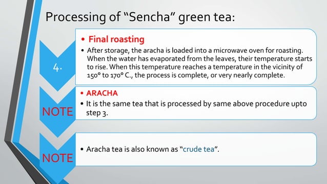 Process flow chart tea processing | PPTX | Home Appliances | Home & Garden
