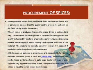 Process Flow Of Spice Company.pptx