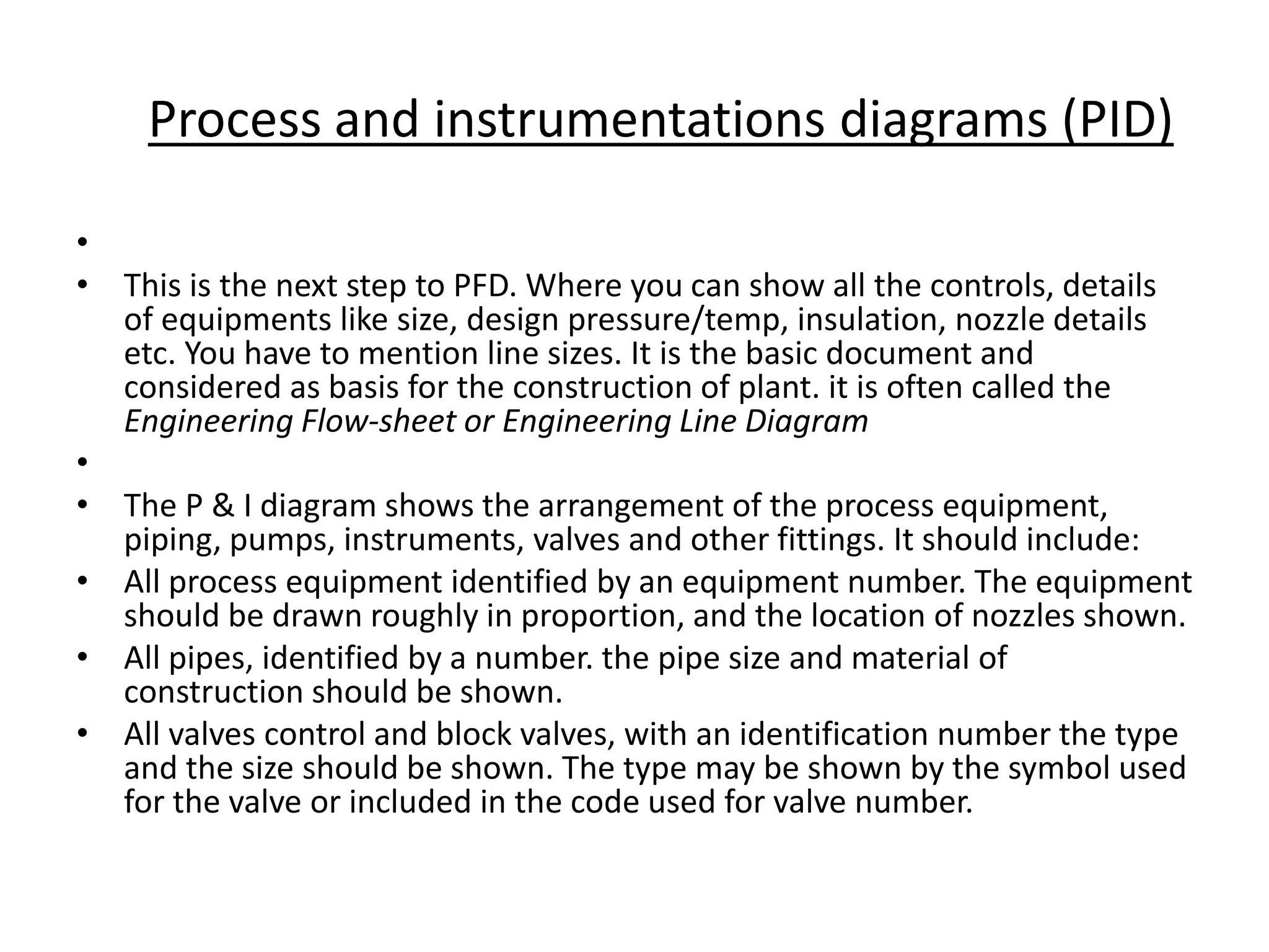 Process flow sheet diagram | PPTX