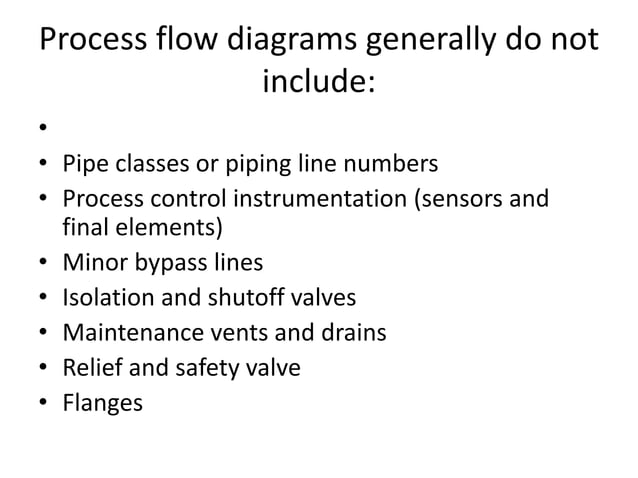 Process flow sheet diagram | PPTX
