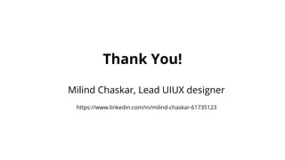 Process for better UX | PPT