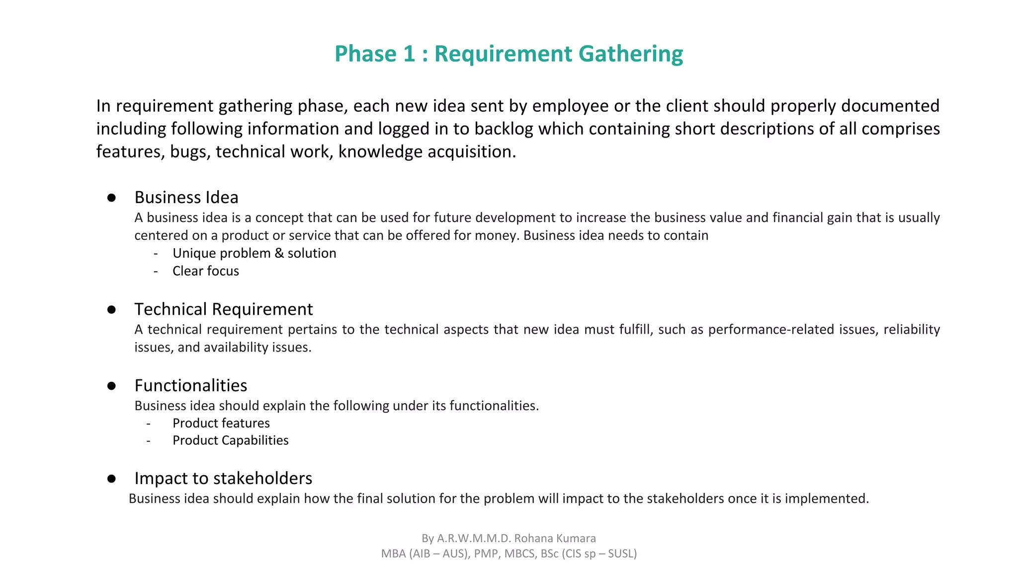 Process for requirement identification & development in software ...