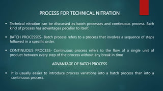 PROCESS FOR TECHNICAL NITRATION.pptx