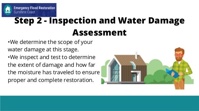 Process for water damage restoration service efrsc | PPT
