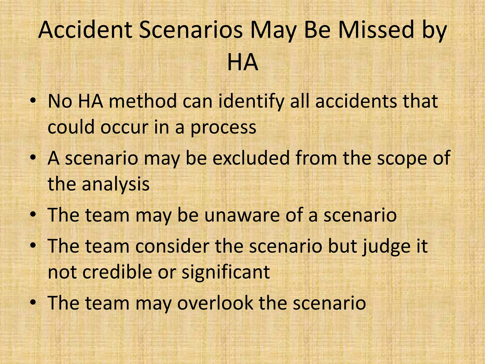 Process hazard analysis 13,47 | PPT