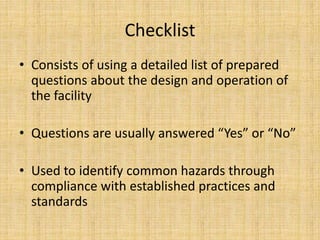 Process hazard analysis 13,47 | PPT