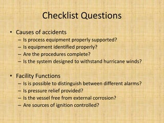 Process hazard analysis 13,47 | PPT