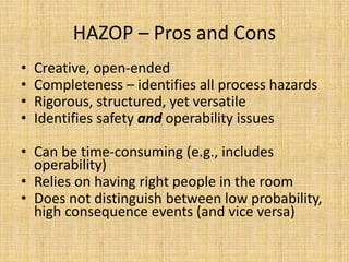 Process hazard analysis 13,47 | PPT