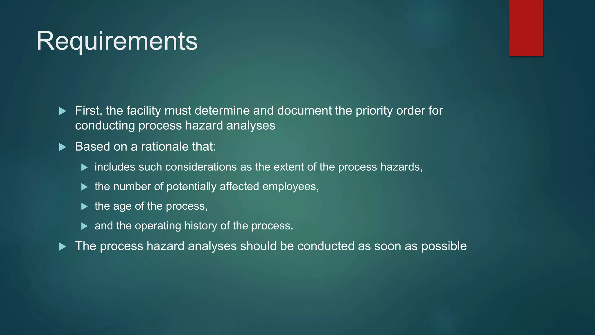 Process hazard analysis (pha) | PPTX