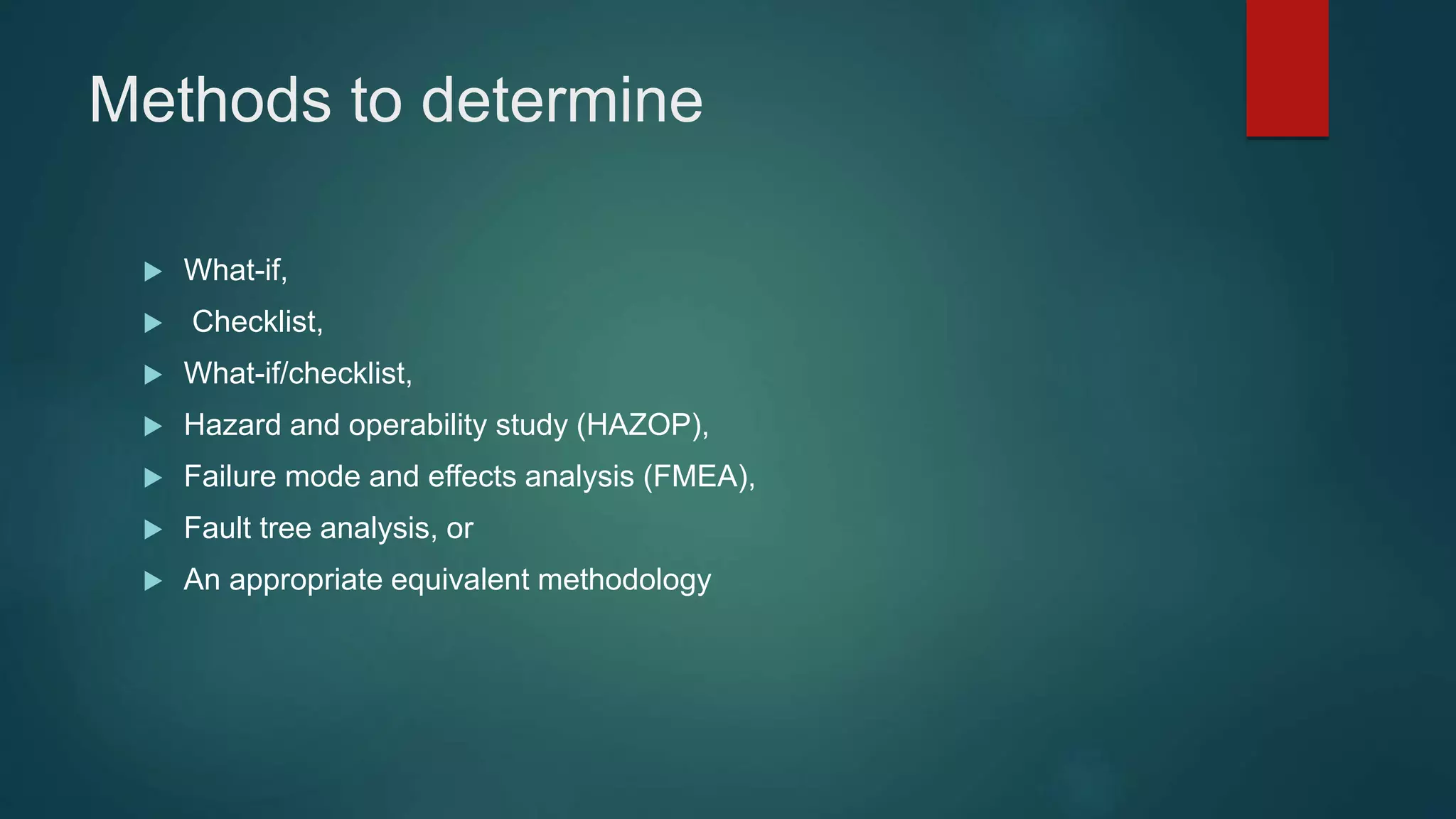 Process hazard analysis (pha) | PPTX