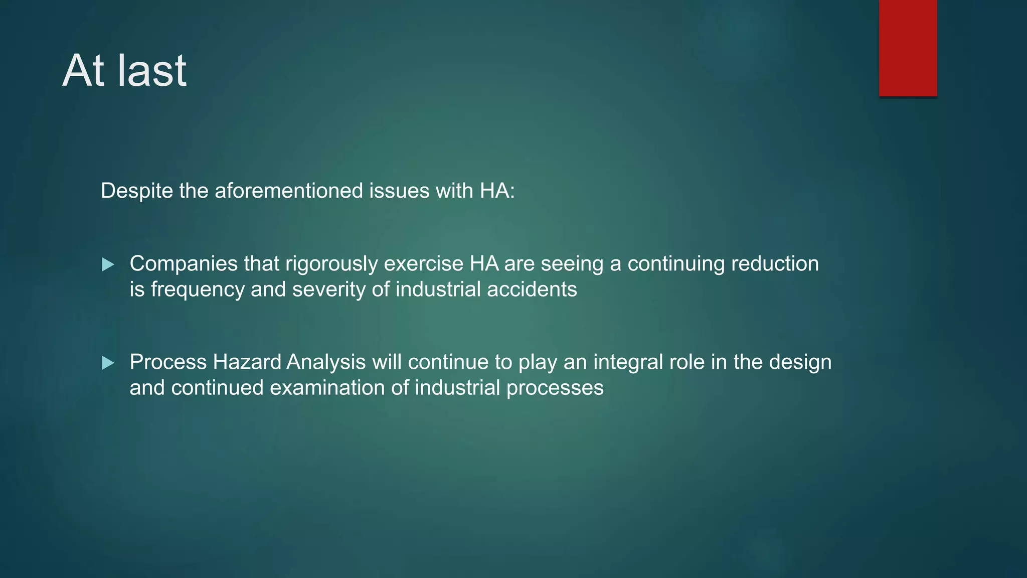 Process hazard analysis (pha) | PPTX