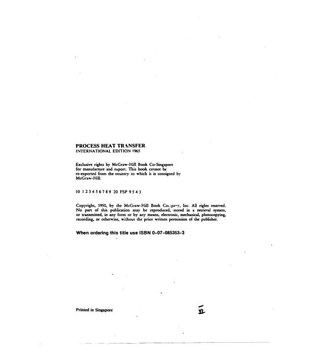 Process heat transfer__dq_kern | PDF