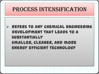 Process improvement | PPTX | Chemistry | Science