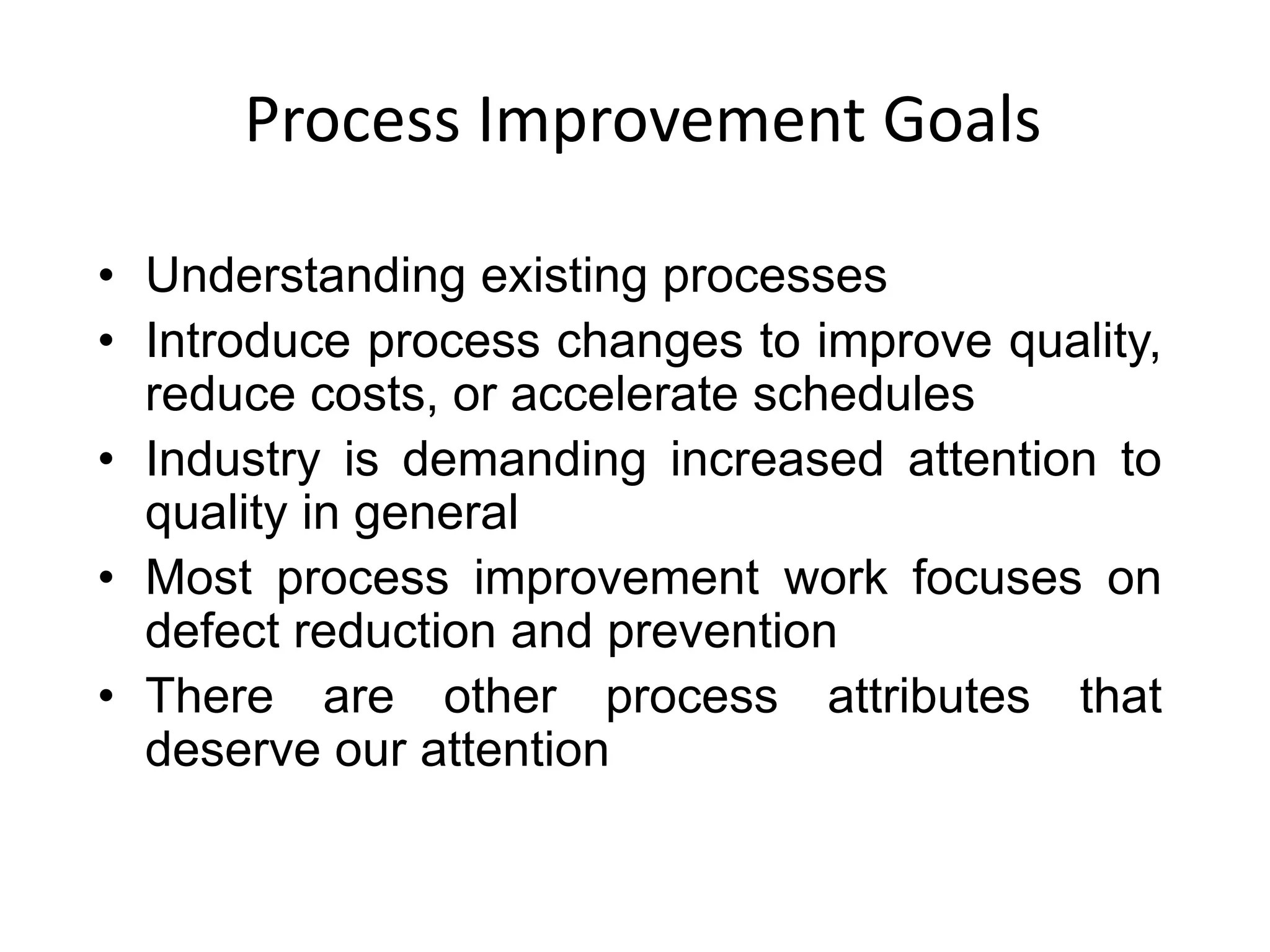 Process improvement | PPT