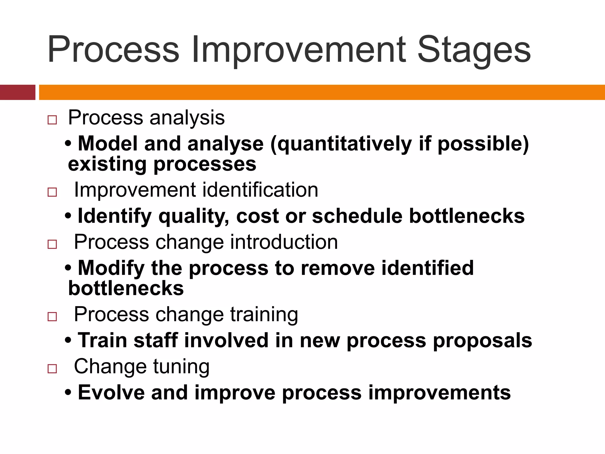 Process improvement | PPT