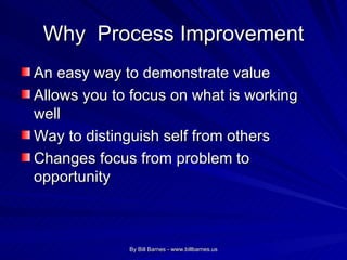 Process Improvement 101 | PPT