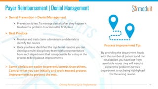Process Improvement: A Consultant's View of your Healthcare Revenue Cycle | A Meduit Innovation ...