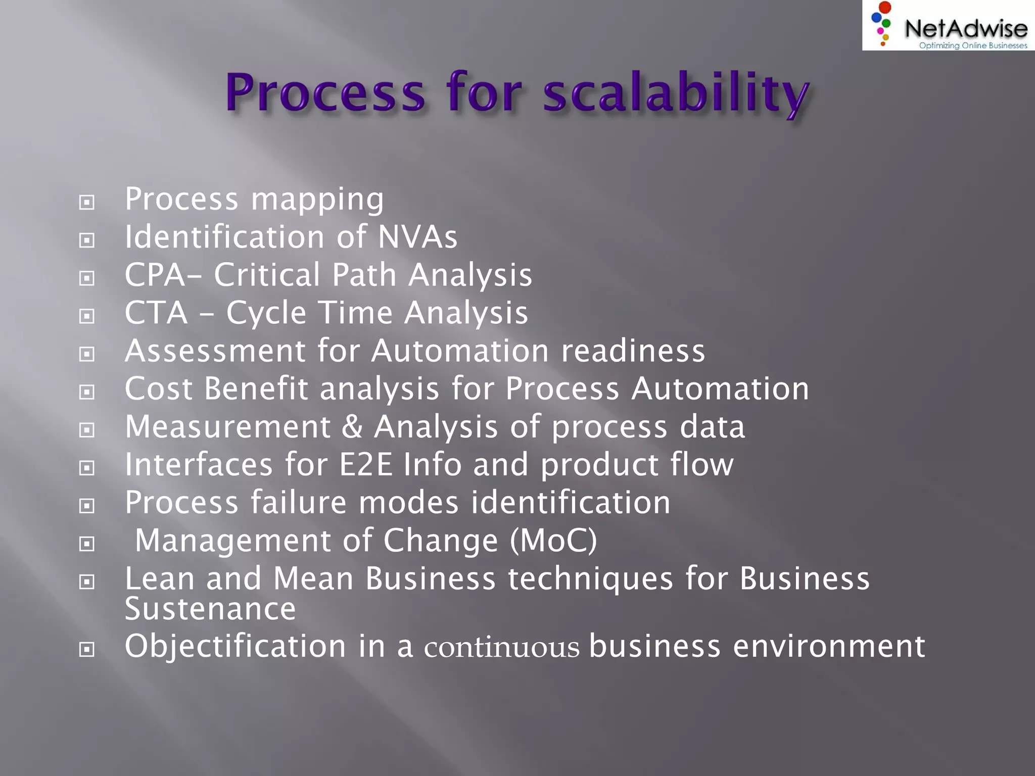 Process improvement framework for organizations of tomorrow | PDF