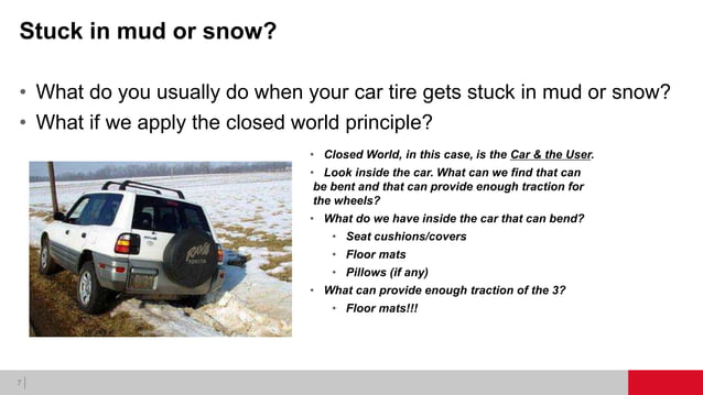 Systematic Inventive Thinking and Process improvements | PPT