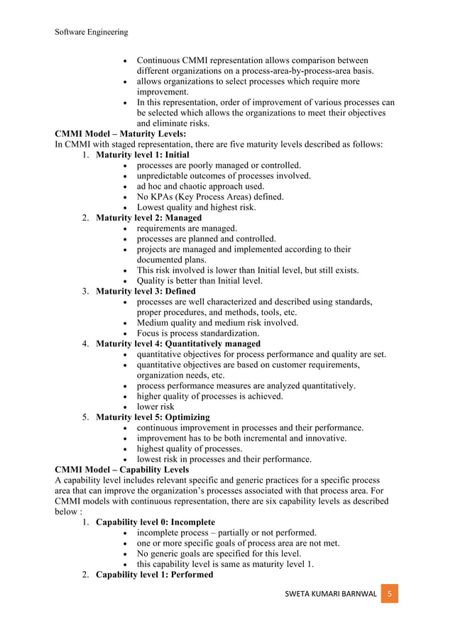 Process improvement & service oriented software engineering | PDF