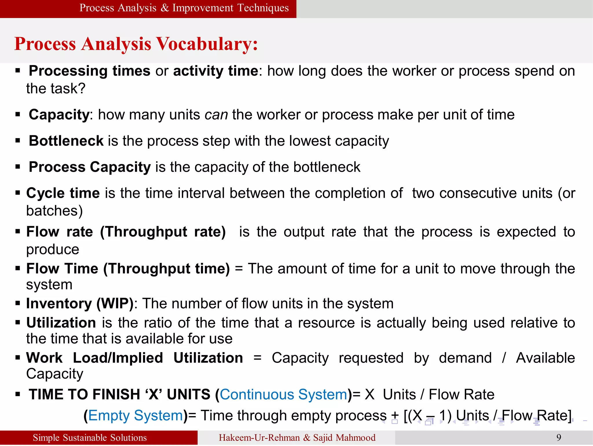Process improvement techniques | PDF