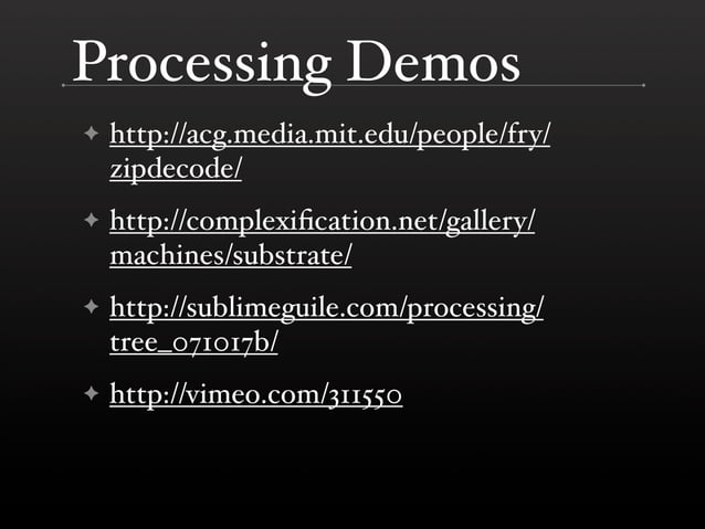 Processing and Processing.js