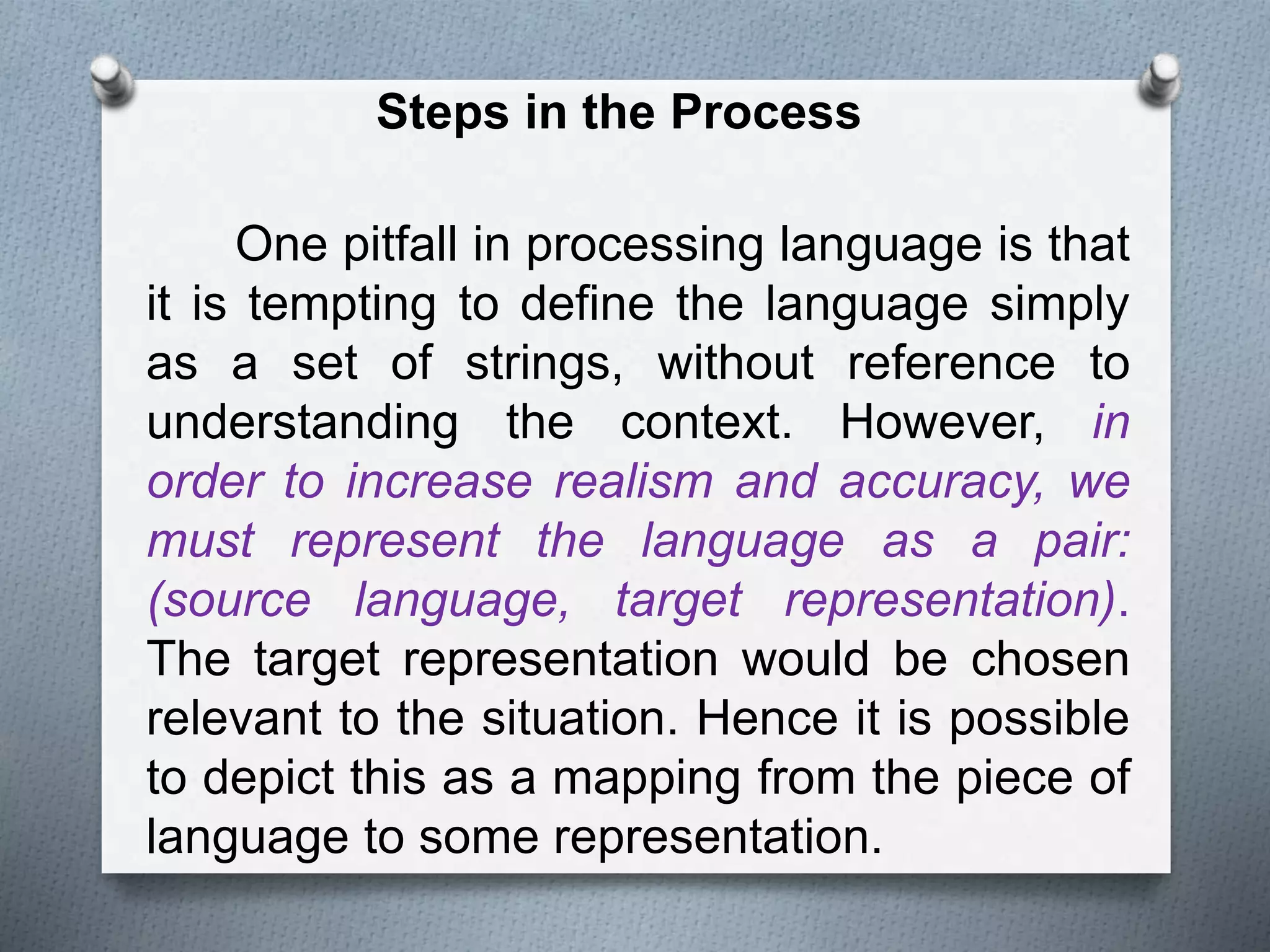 Processing of Written Language | PPT