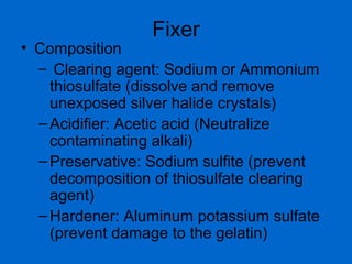 Dental Film Processing | PPT