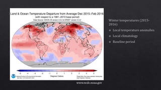 Processing data to understand climatology | PPTX | Weather | Science