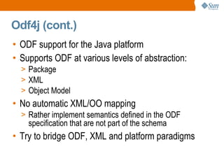 Processing ODF | PPT