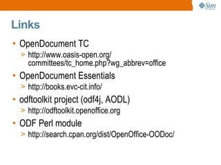 Processing ODF | PPT