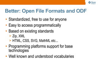 Processing ODF | PPT