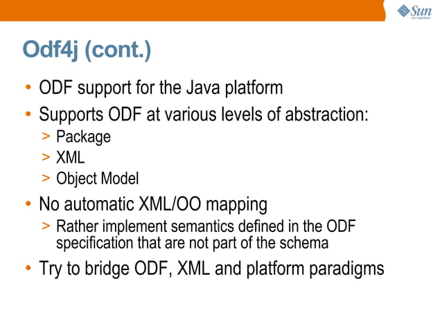 Processing Opendocument Format Ppt