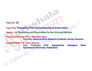 Processing and Preservation by Non-thermal Methods.pdf