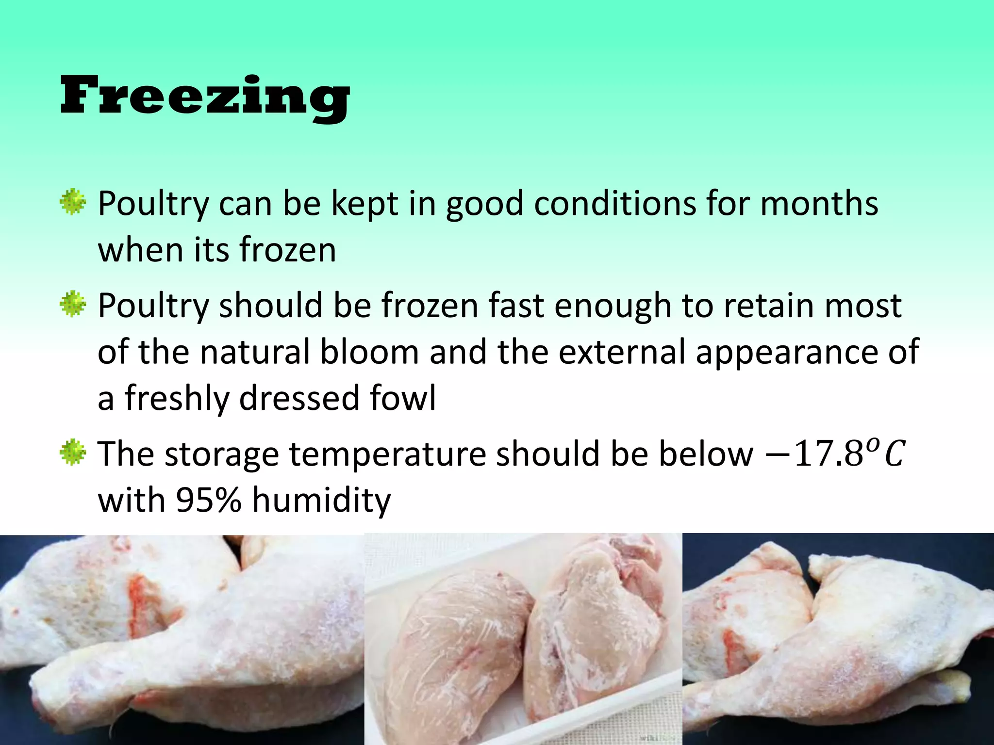 Poultry: Contamination, Preservation and Spoilage | PDF
