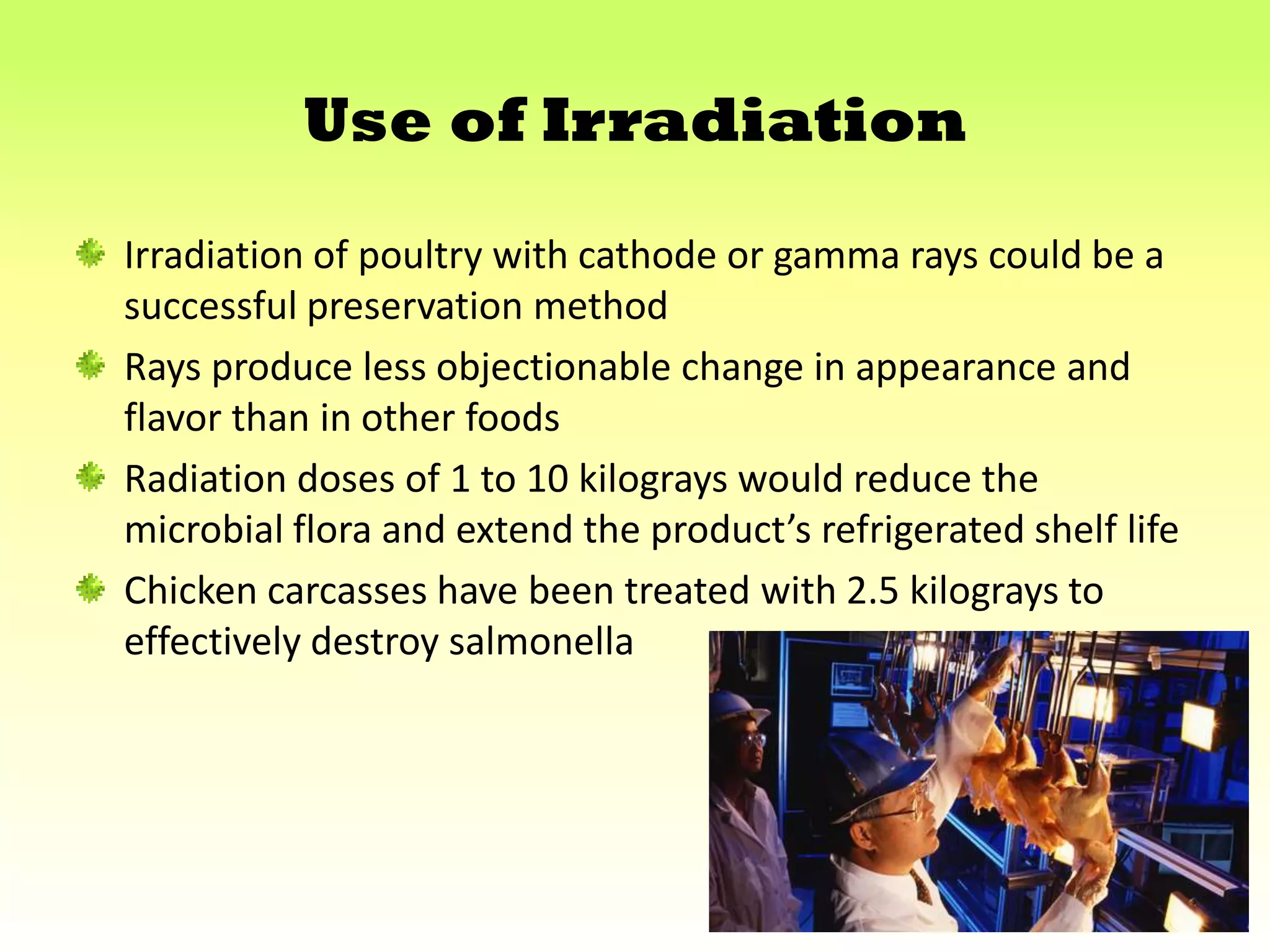 Poultry: Contamination, Preservation and Spoilage | PDF