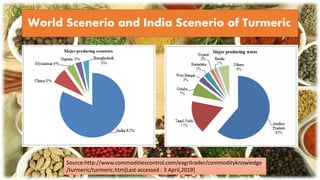 Processing and value added products of Turmeric and Ginger | PPTX